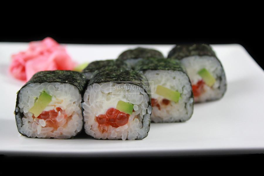 Ролл "Икура" | рецепт | sushifan.ru