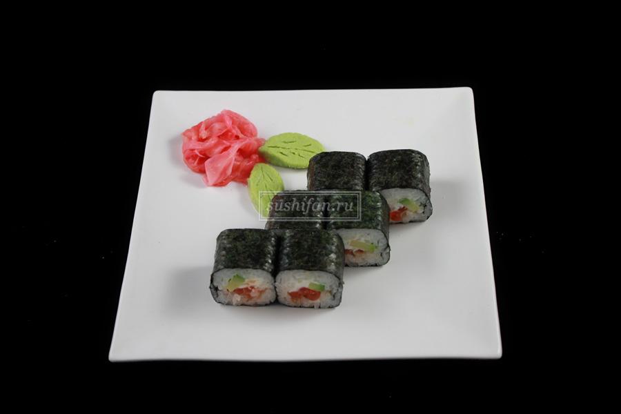 Ролл "Икура" | рецепт | sushifan.ru